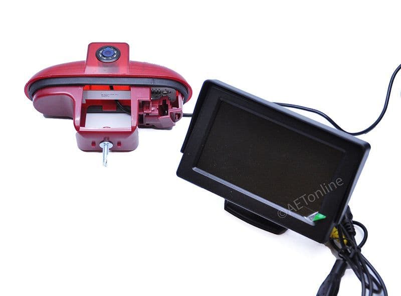 Renault Trafic 2001 - 2014 Brake Light Rear View Reverse Camera 4 3" LCD